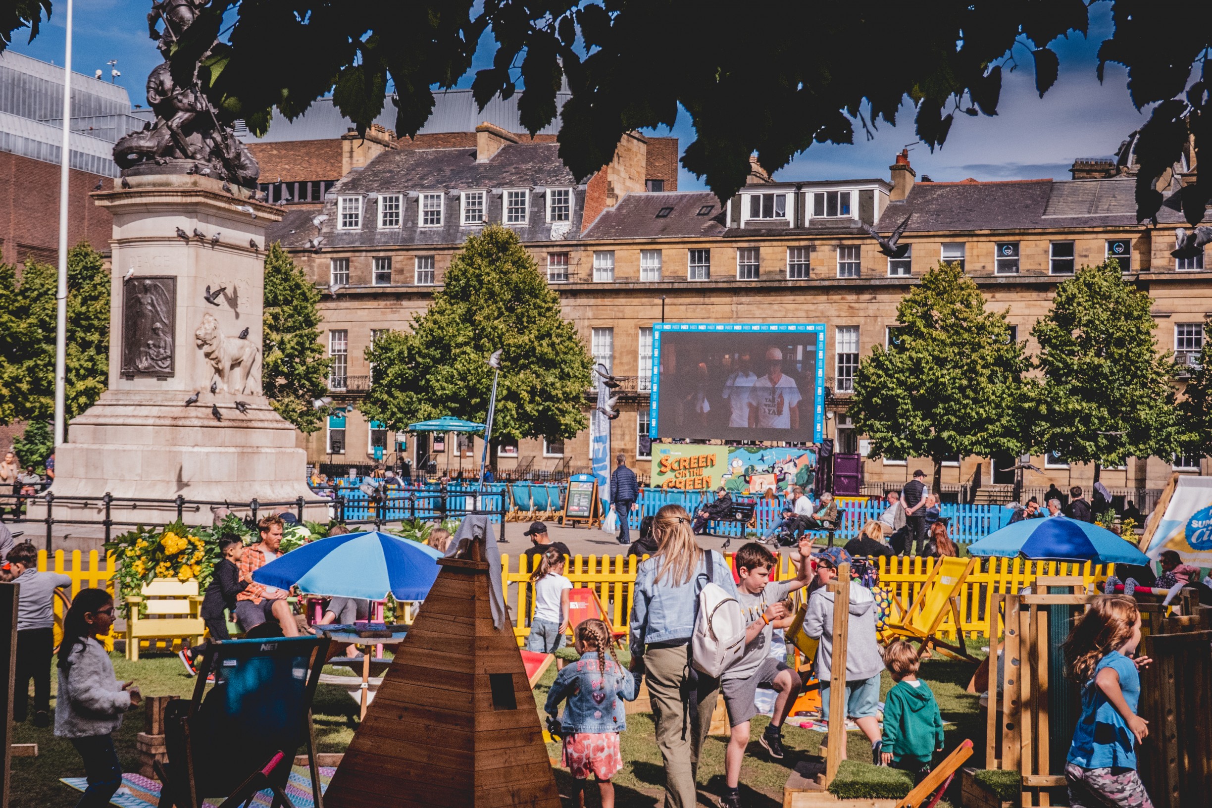 Screen on the Green | Newcastle NE1 Ltd | NE1 Business Improvement District